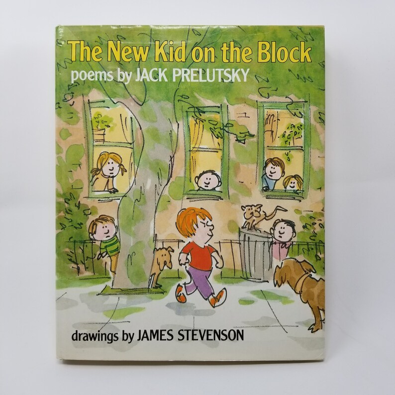 The New Kid on the Block Jack Prelutsky vintage childrens | Etsy