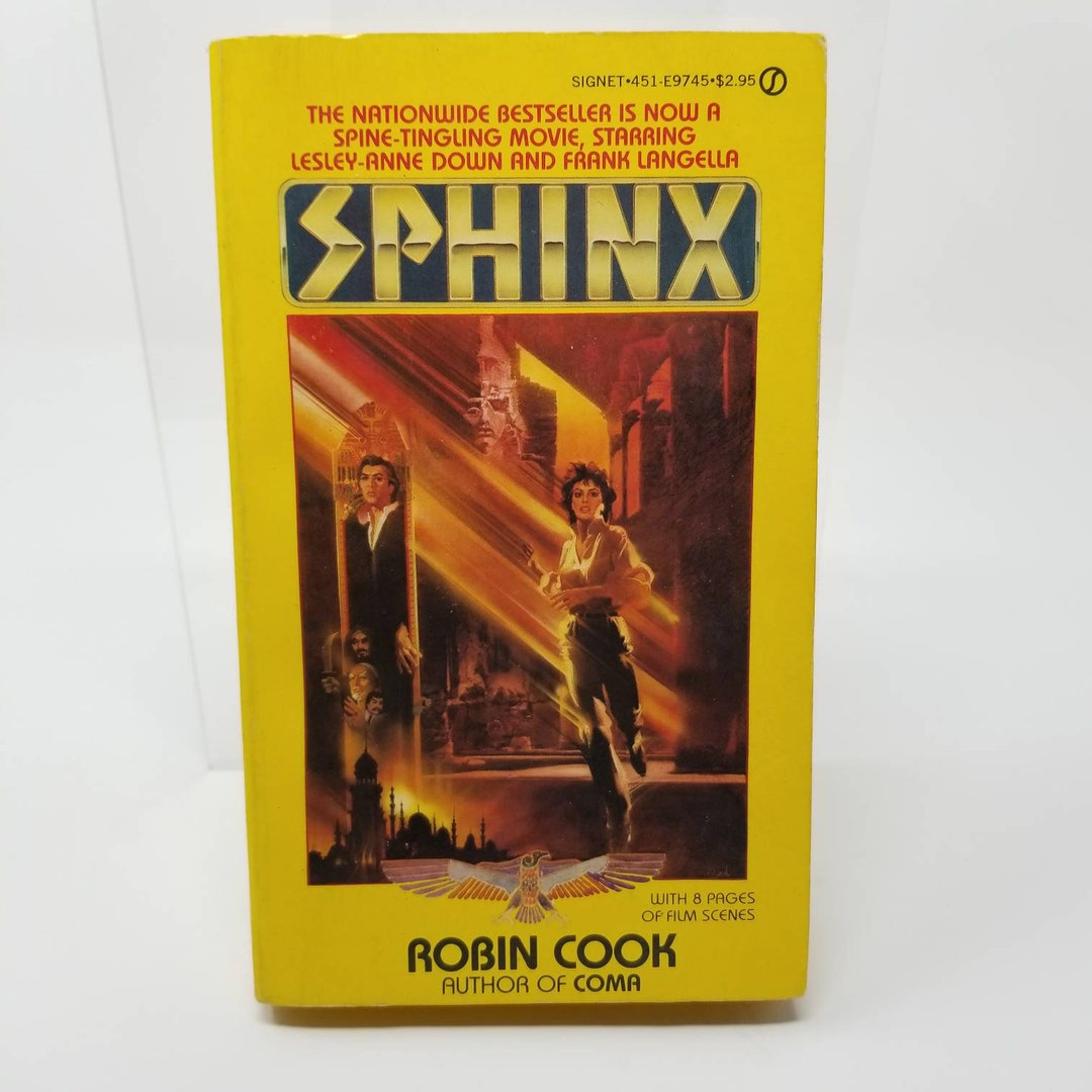 Sphinx by Robin Cook Vintage 1980s Paperback Thriller Fantasy Novel Sci ...