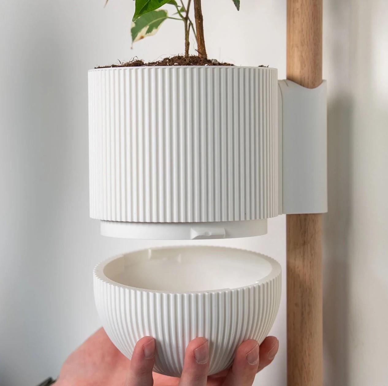 3D Printed Ira Modular Plant Stand – Tripod or Wall-mounted Rail System ...