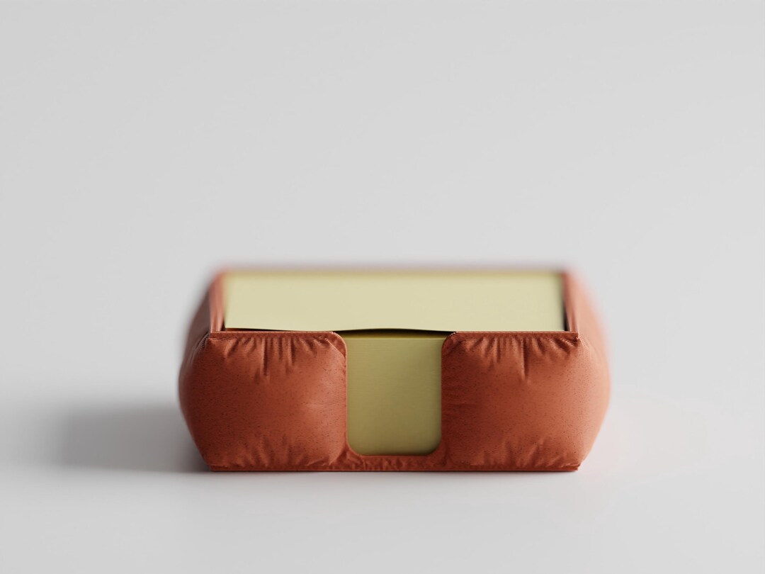 Notenest - 3D Printed Post-it Holder | Soft Office Collection - Etsy