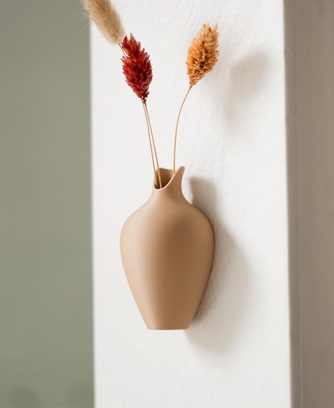 Mini Magnetic Vase – 3D Printed Modern Wall Decor - Etsy
