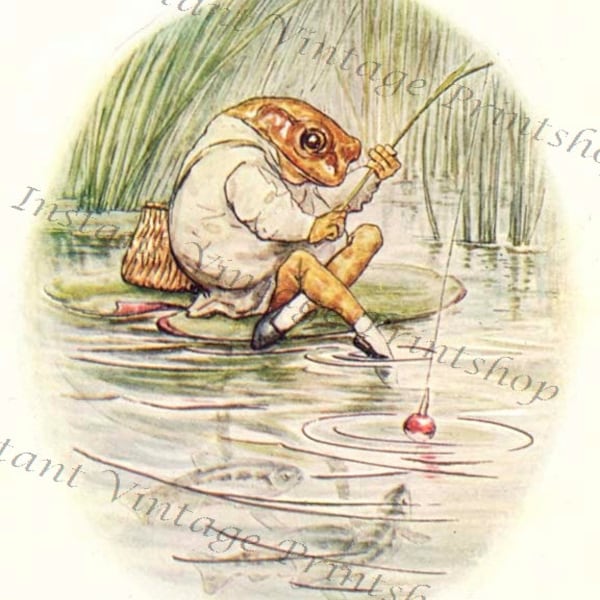 Jeremy Fisher - Etsy