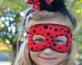 Ladybug mask | Etsy