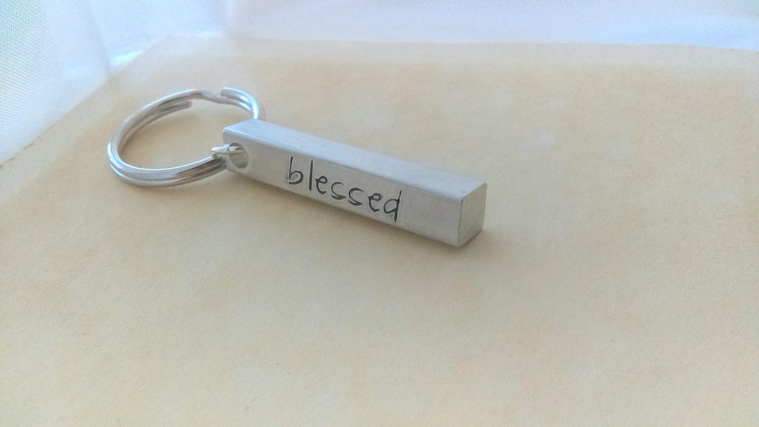 Bar Key Chain, Custom Key Chain, Blessed Key Chain, Customize Key Chain ...