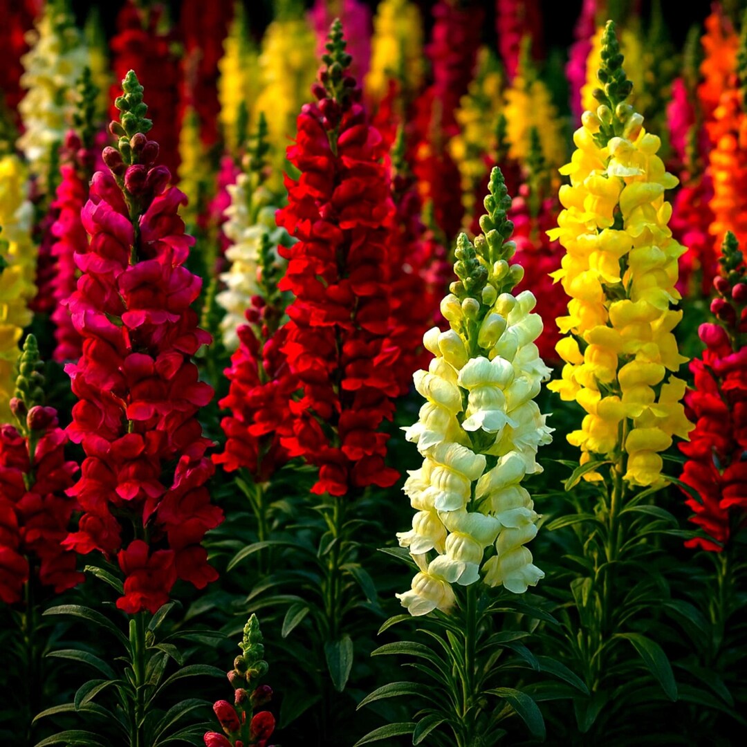 Snapdragon Rainbow Mix Seeds | 6000+ Fragrant Flower Seeds - Etsy
