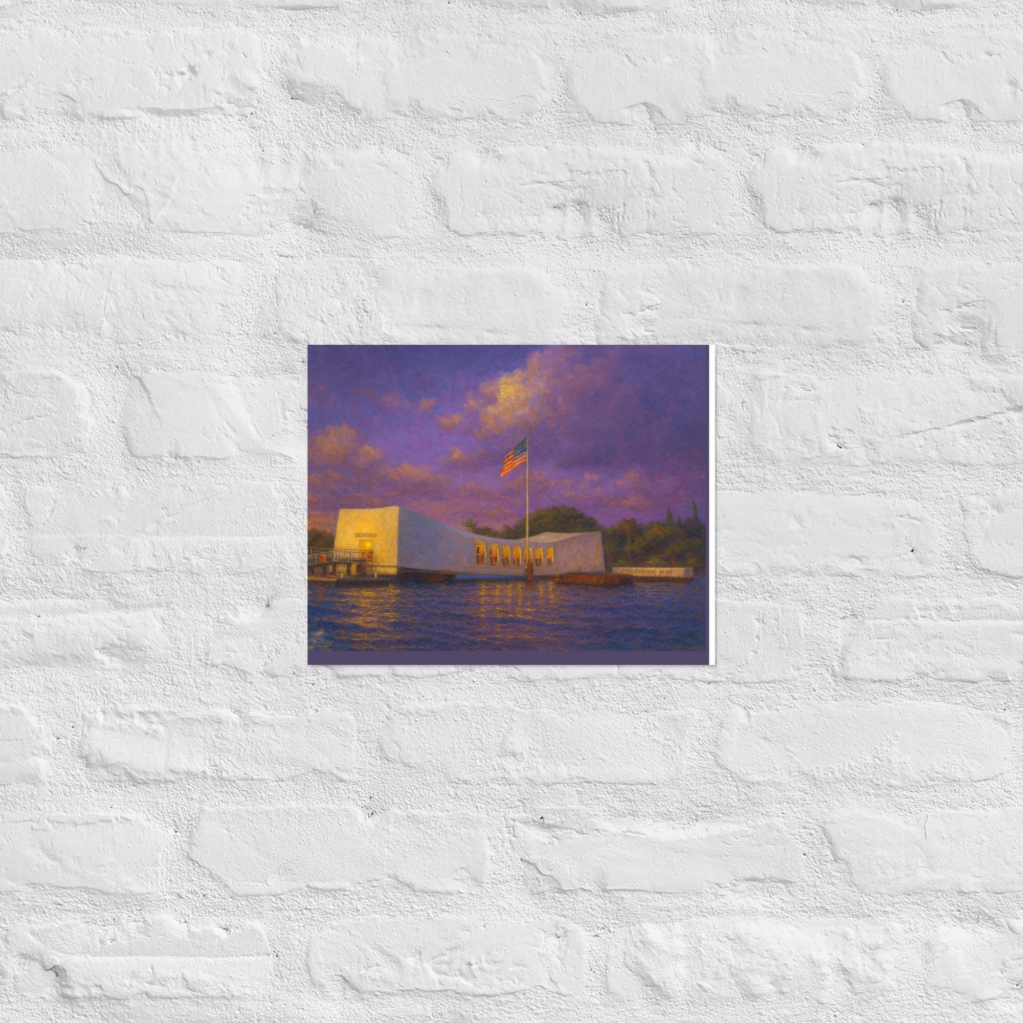 USS Arizona Poster - Etsy
