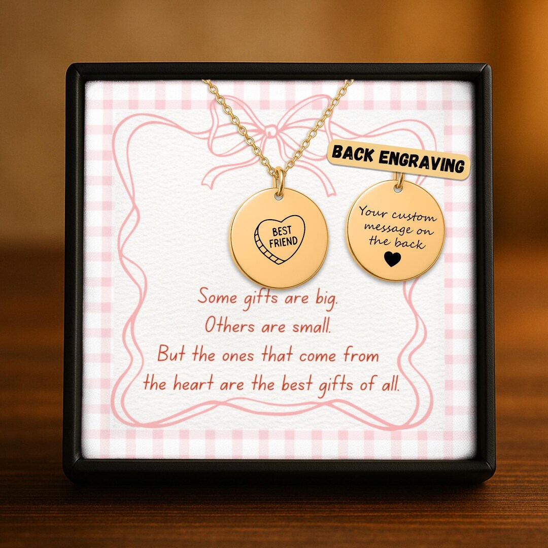 Personalized Coquette Girly Smarties Hearts Candy Galentine's Day Best ...