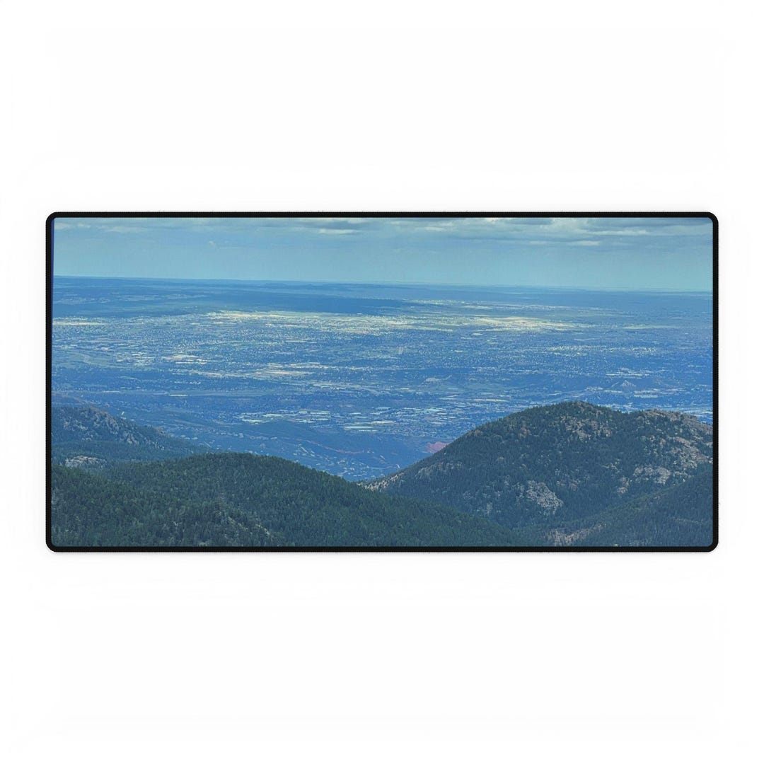 Pikes Peak Colorado Desk Mat: Scenic Nature Mouse Pad - Etsy