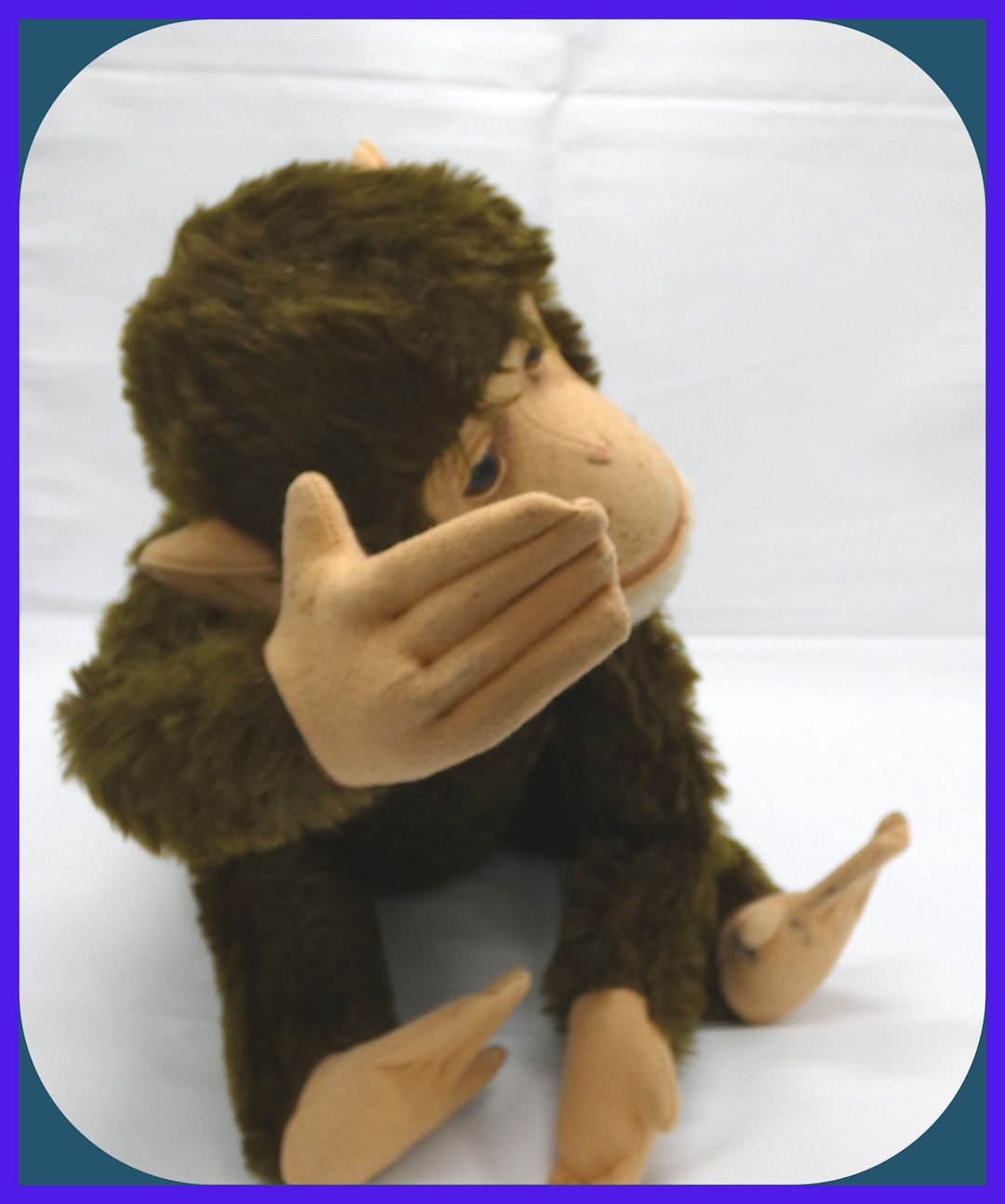 Rare Schuco 21 Inch Yes-no Monkey, Fully Jointed, Mohair Fur, 1930s ...