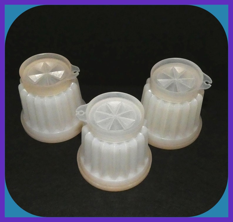 Tupperware Individual JELLO Gel Molds Upper and Bottom Lids - Etsy