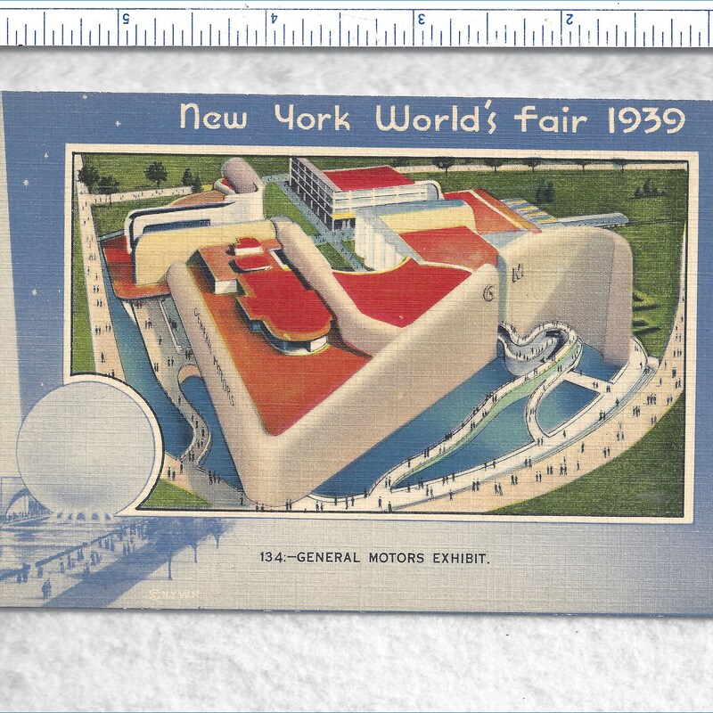 Worlds Fair Postcard - Etsy