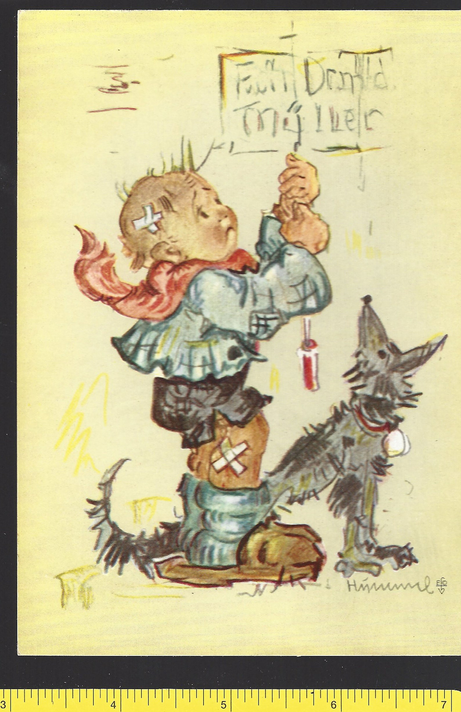 Happy Hummel Vintage Postcards Children CHOICE 1960's | Etsy