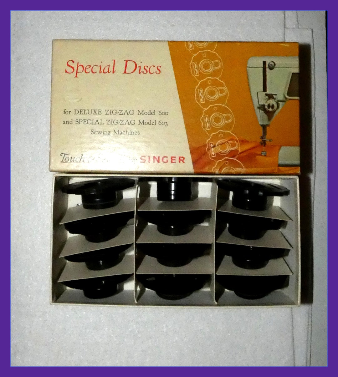 Simanco Singer Sewing Machine Top Hat Cams Special Stitch Discs Sewing ...