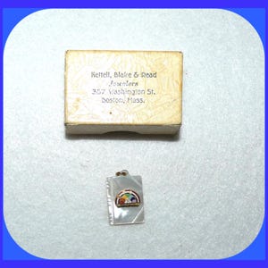 Vintage Girls Rainbow Pendant BFCL Order of Rainbow for Girls, White ...