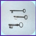 Original SKELETON Keys Set of 3 All Iron & Different - Etsy