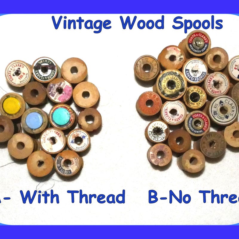Wood Thread Spool - Etsy
