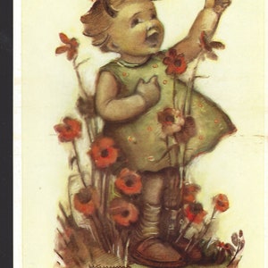 Cute Hummel Vintage Postcards Children Set of 10 1960's Excellent ...