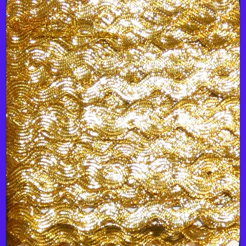 Gold Rick Rack - Etsy