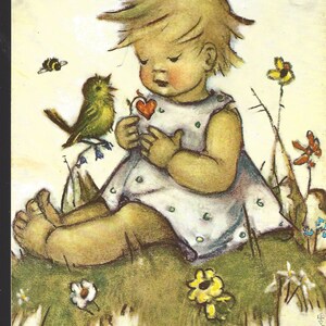 Cute Hummel Vintage Postcards Children Set of 10 1960's Excellent ...
