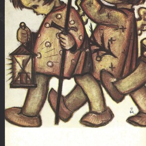 Cute Hummel Vintage Postcards Children Set of 10 1960's Excellent ...