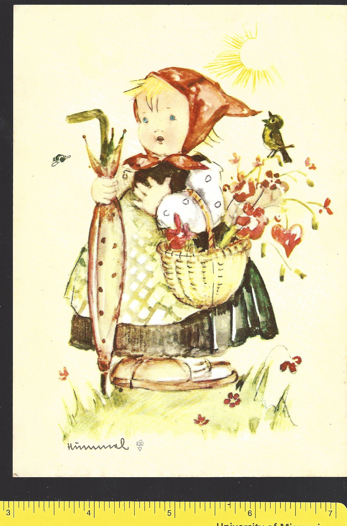 Happy Hummel Vintage Postcards Children CHOICE 1960's | Etsy