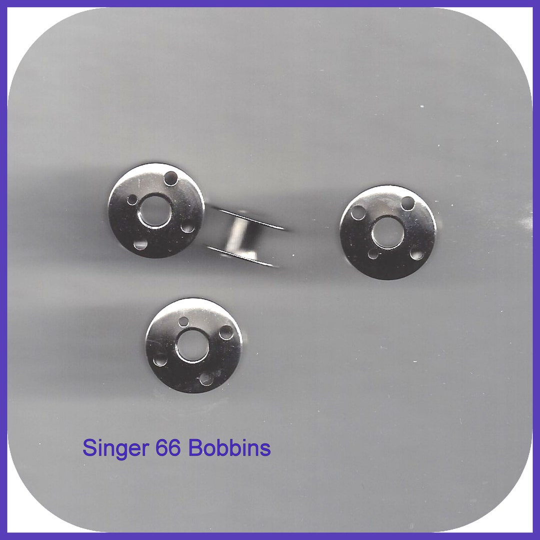 New Set of 4 Class 66, 99, 201 Singer Bobbins, Singer Sewing Machine ...