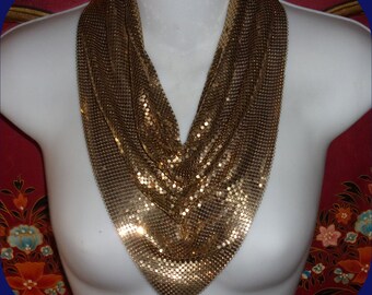 Metal Mesh Necklace - Etsy