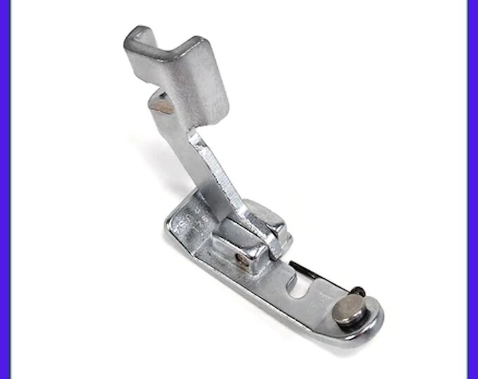 Vintage OEM Singer Sewing Machine Part Slant Shank Overedge Foot ...