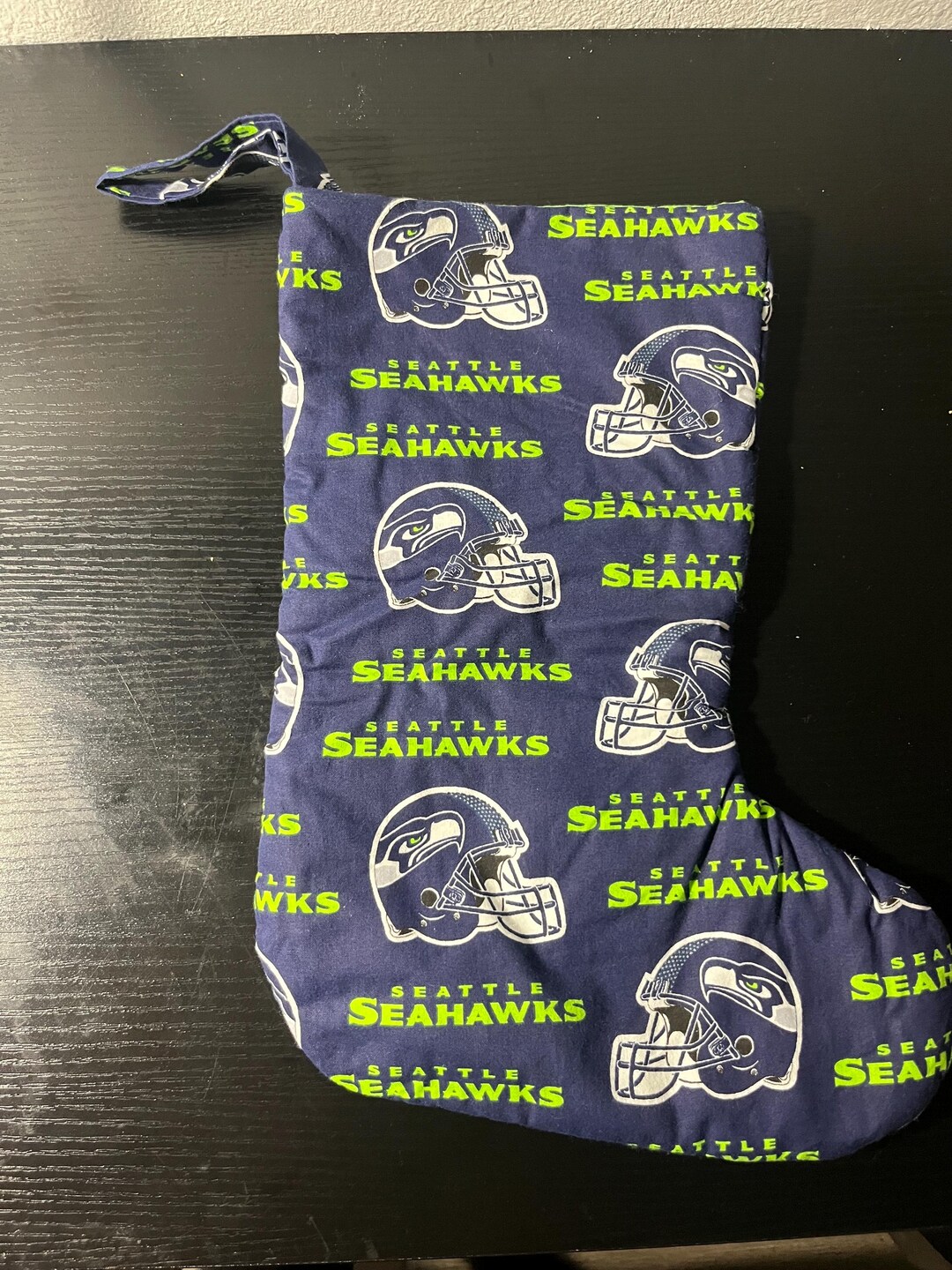 Seattle Seahawks Christmas Stocking - Etsy