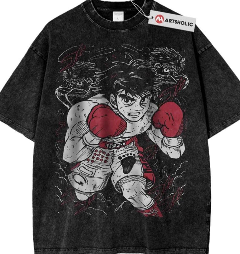 Ippo Makunouchi PNG, Hajime No Ippo Vintage Anime Digital File, Retro ...