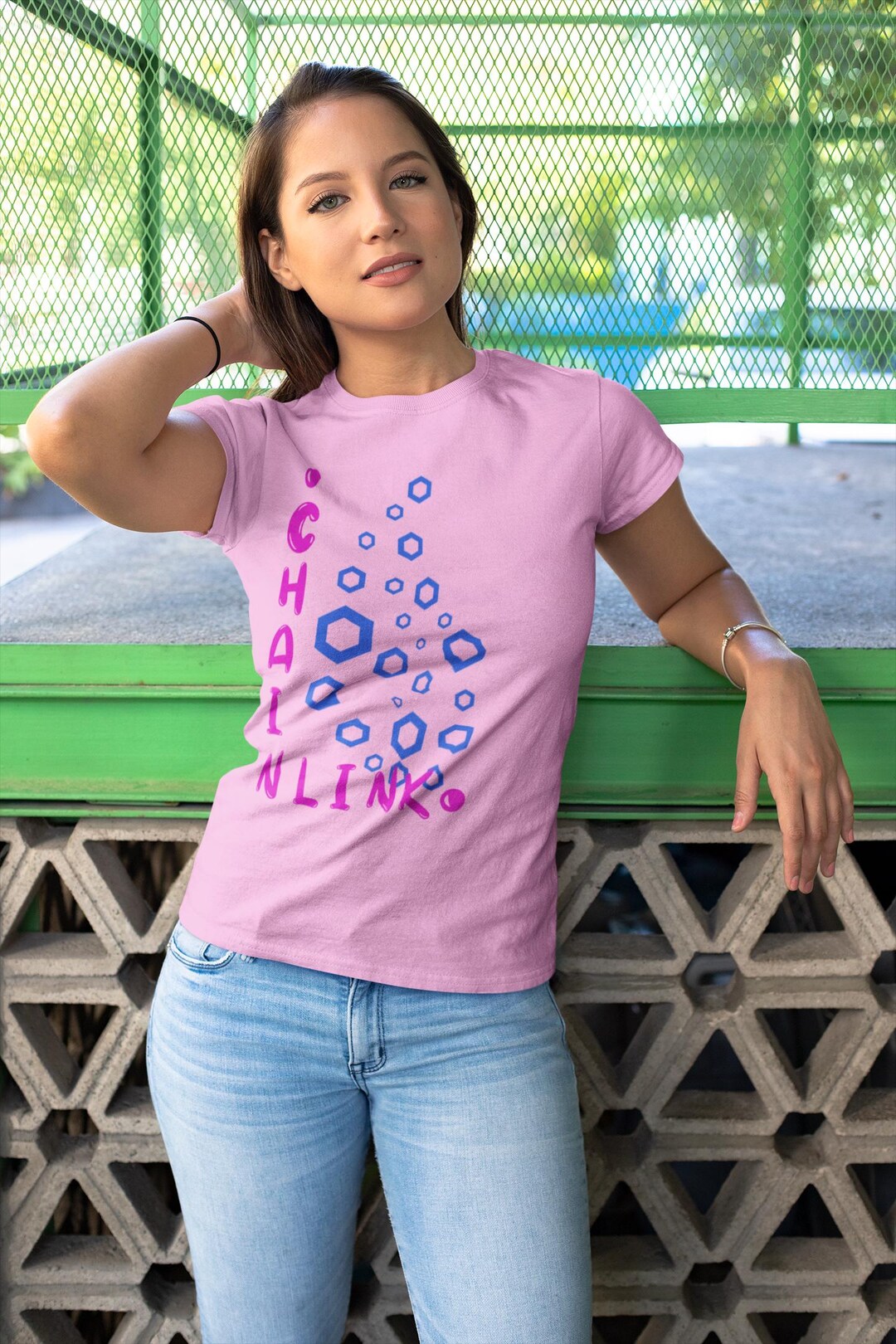 Smart Contracts, Smarter Women. This Softstyle LINK Oracle Tee Delivers ...