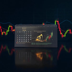 Trader Gift 2026 Desk Calendar - Stock Market Crypto History Finance ...