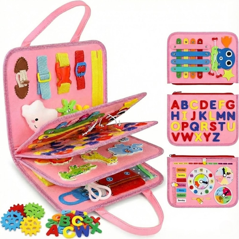 Felt Activity Child Book - Etsy