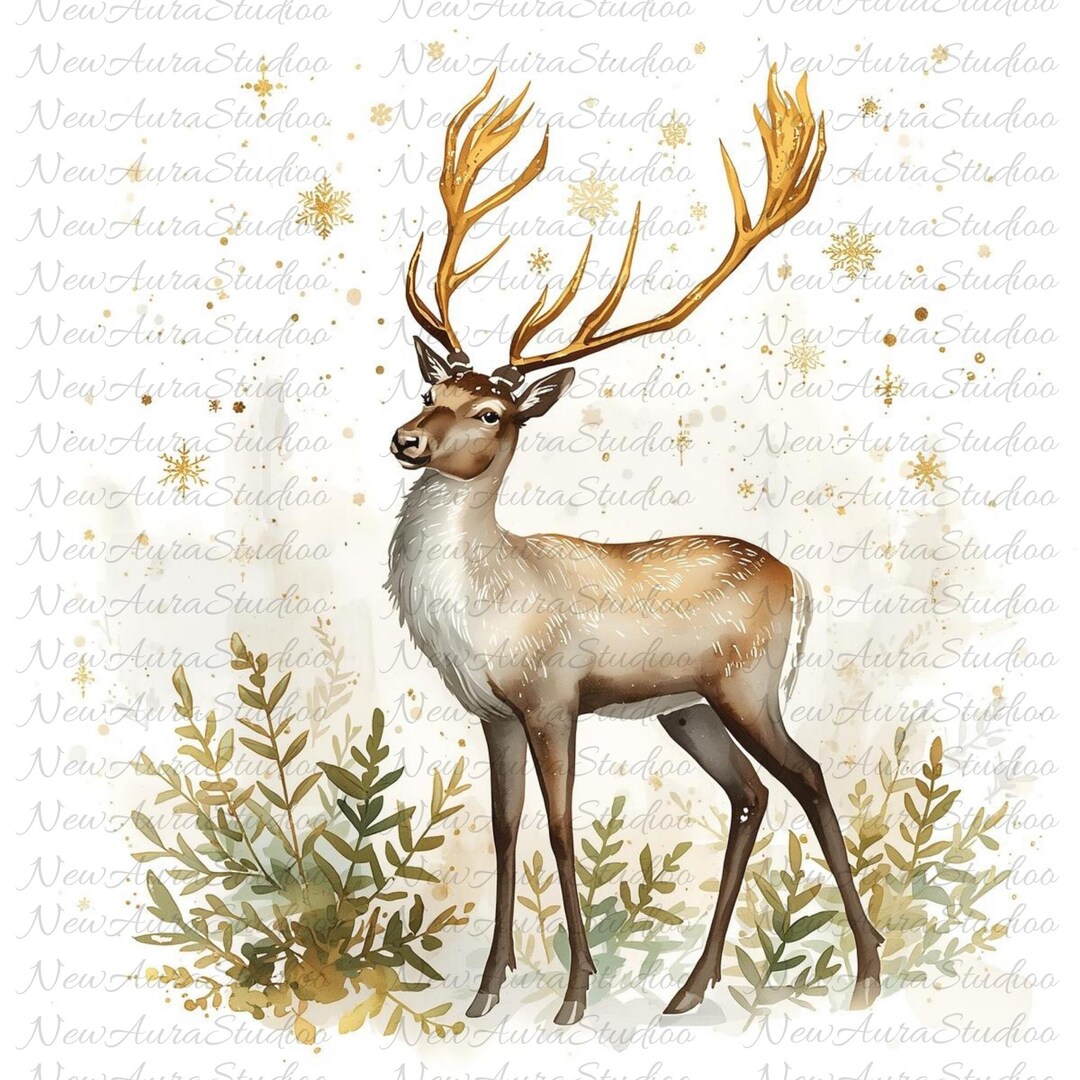 Minimal Christmas Designs Clipart Set – 15 JPG Digital Downloads ...