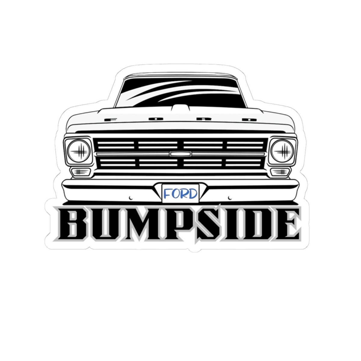 Bumpside Ford Truck Sticker | Vintage Car Accessories - Etsy