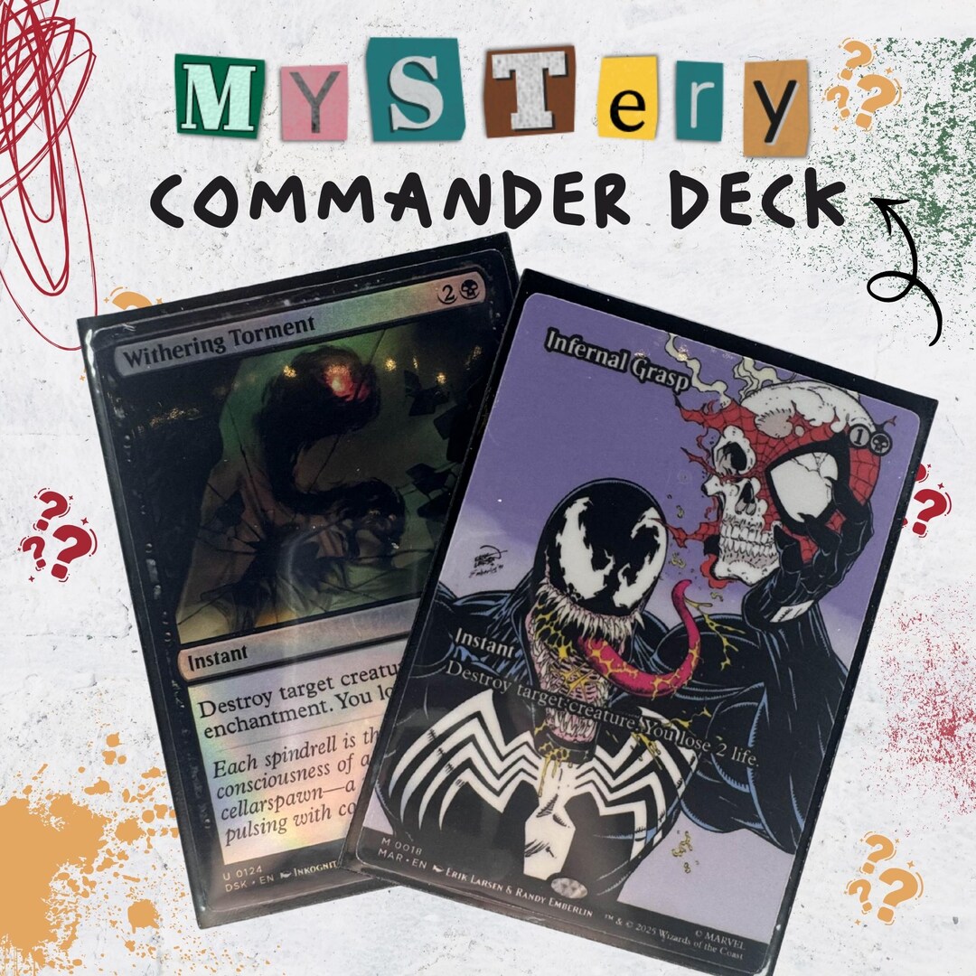 Mystery Commander MTG Proxy Deck – Magic the Gathering Proxies – Random ...