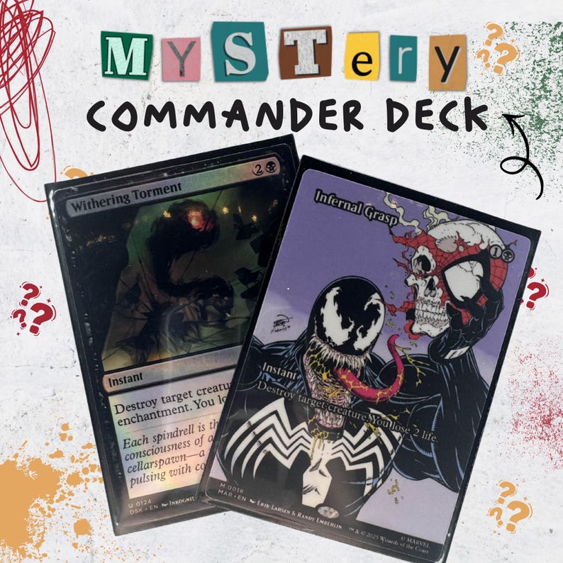 Mystery Commander MTG Proxy Deck – Magic the Gathering Proxies – Random ...