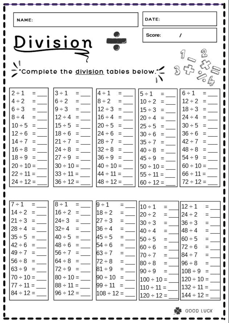 16 Math Addition,minus,multiply,divison Worksheets for 1st - 2st Grade ...