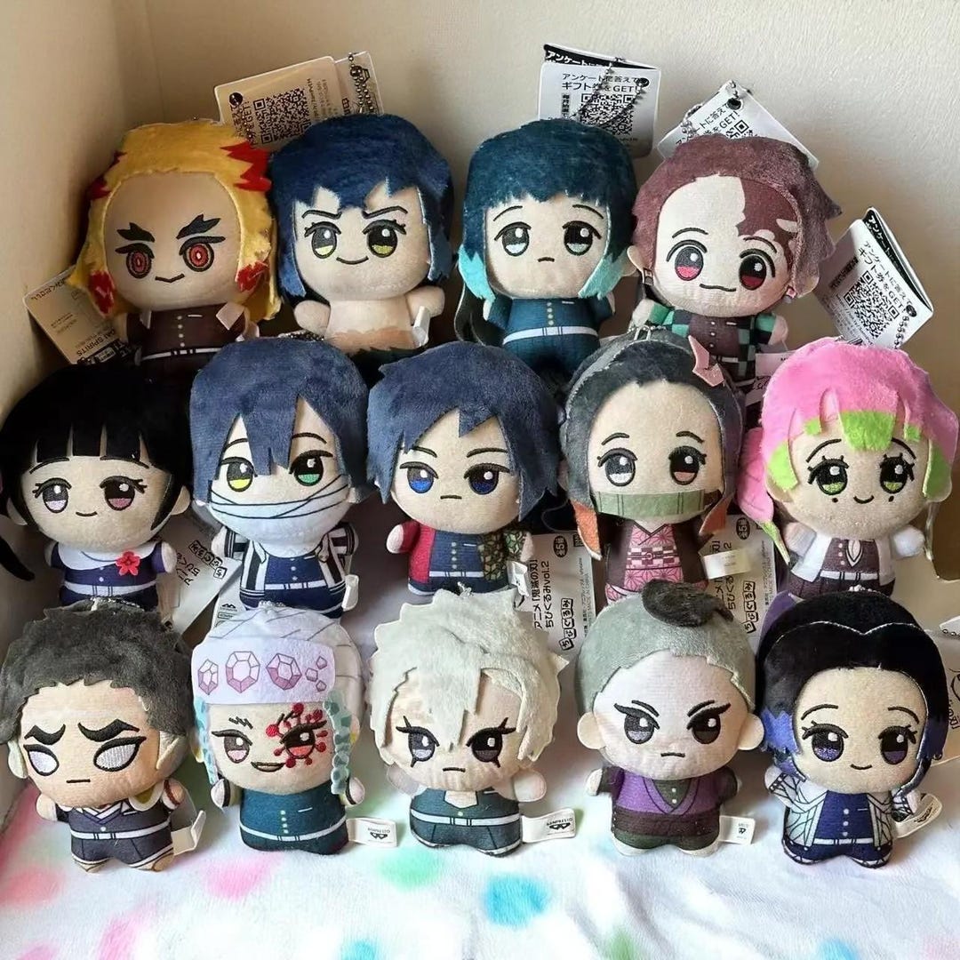 New 10cm Anime Demon Slayer Tomioka Giyu Kamado Tanjirou Kamado Nezuko ...