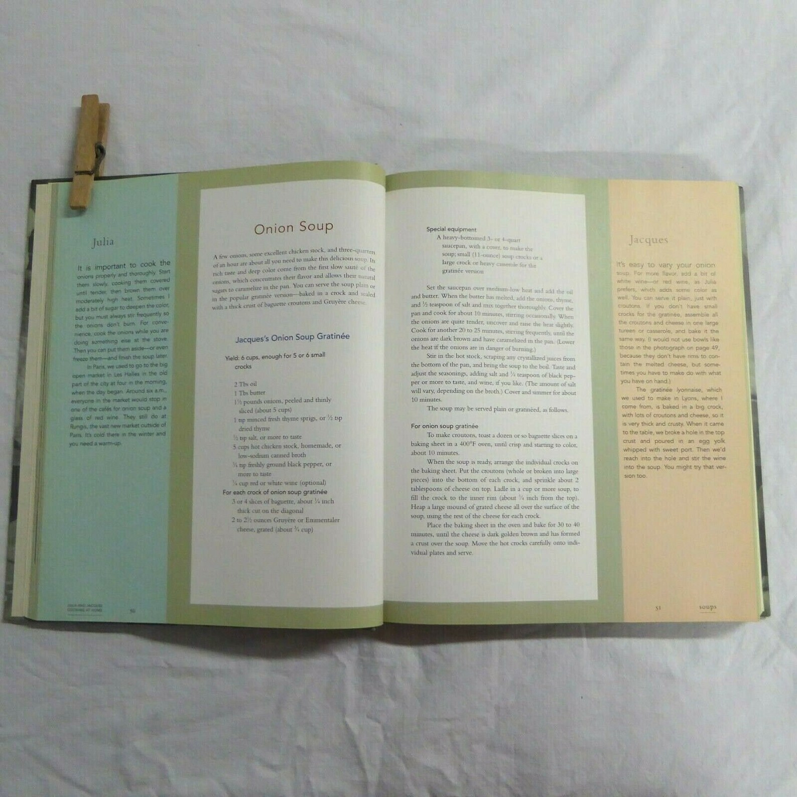 Julia Child and Jacques Pepin Cooking at Home Cookbook 1st - Etsy