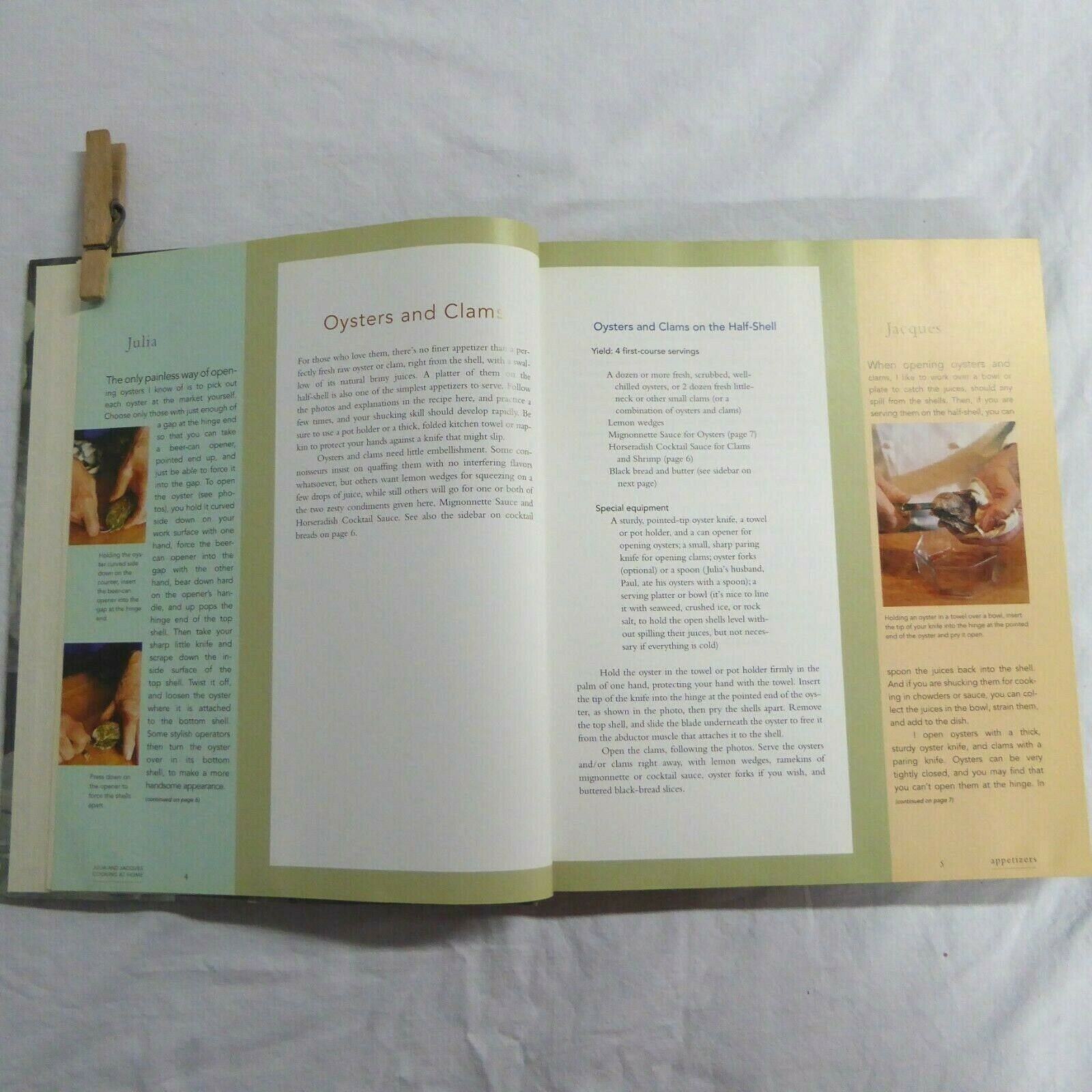 Julia Child and Jacques Pepin Cooking at Home Cookbook 1st - Etsy