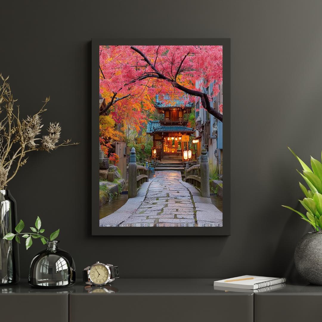 Japan - Kyoto - Realism Poster - Etsy