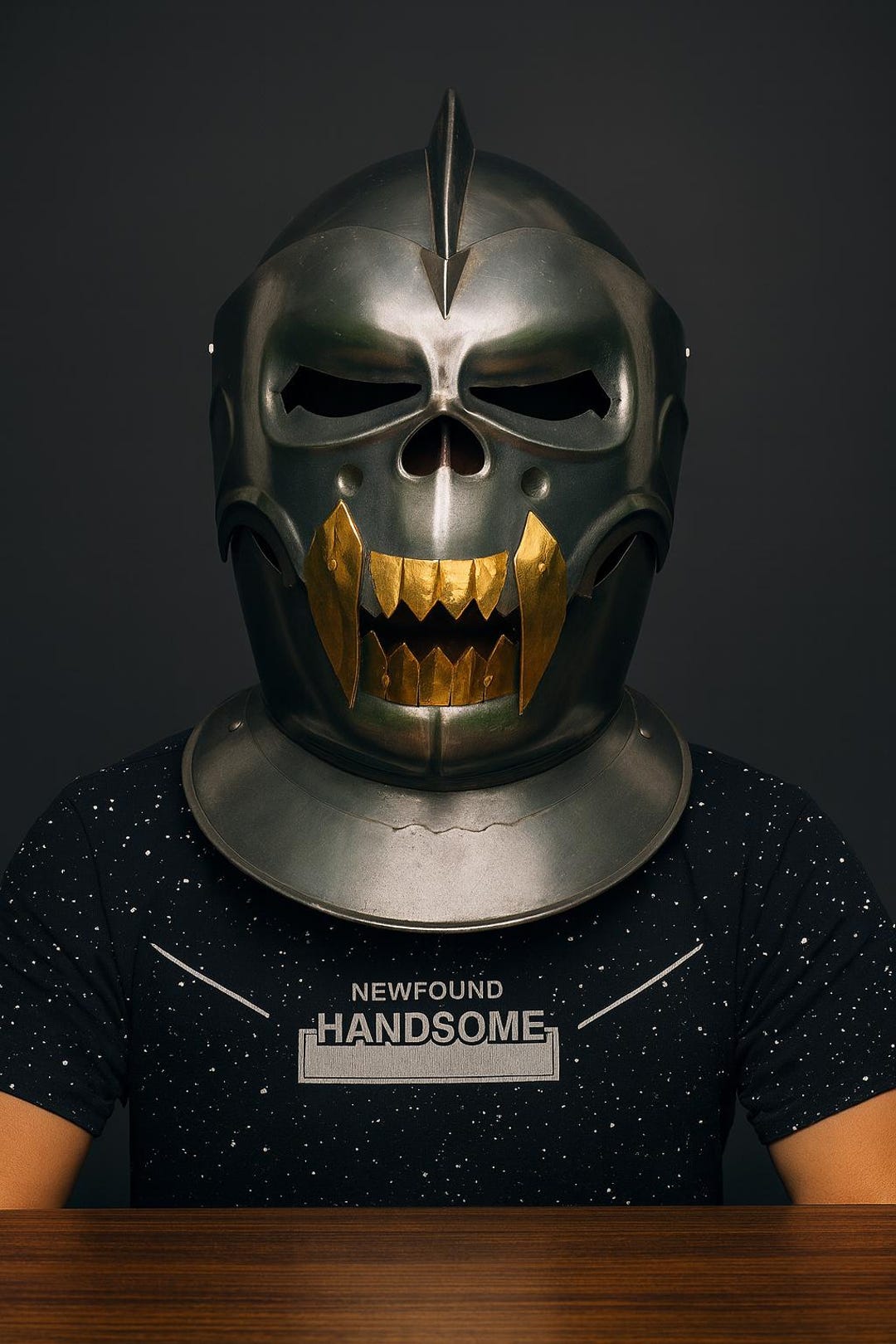 Demonic Face Helmet - Horror Face Helmet - Ghost Face Helmet - Medieval ...