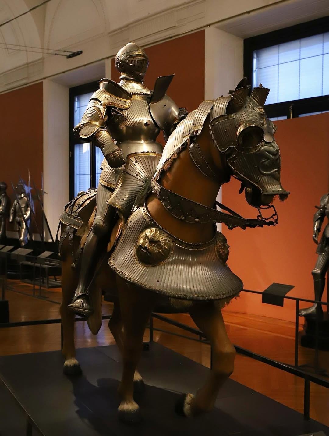 Medieval Knight Horse Armor Set – Full Suit With Barding, Renaissance ...