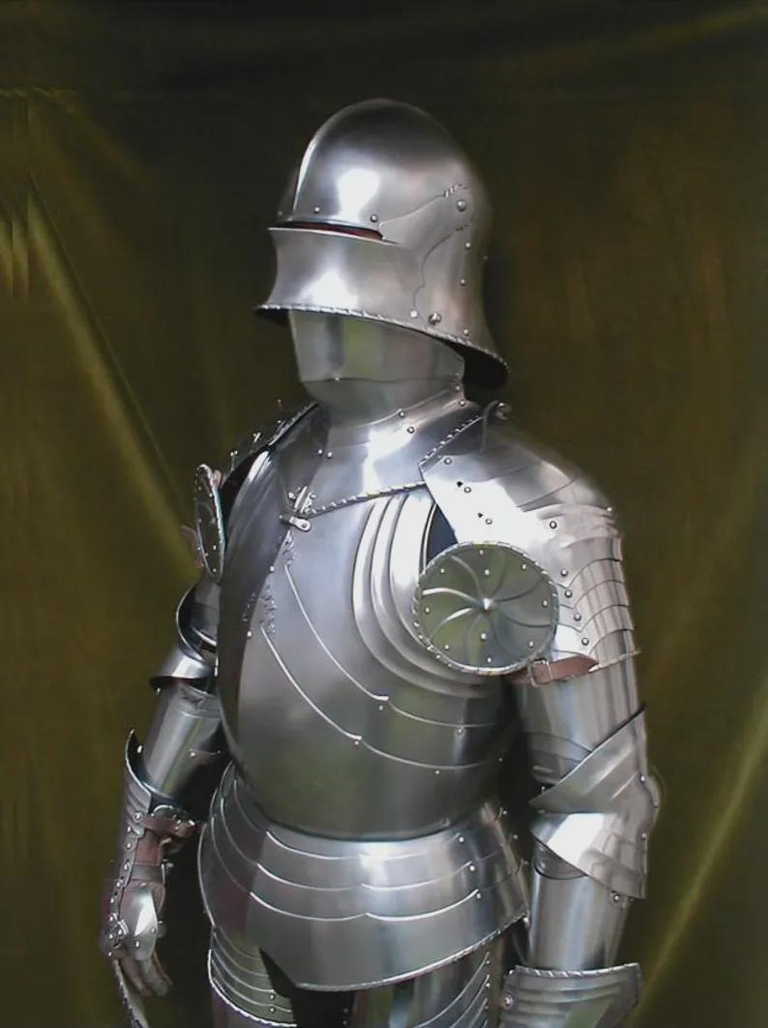 Maximilian Full Plate Armor Suit – 16th Century German Knight, LARP ...