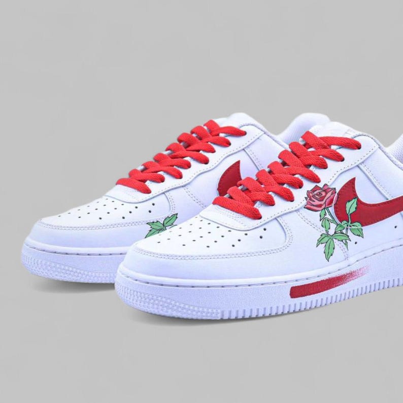 Custom Air Force 1 'rosette' - Etsy
