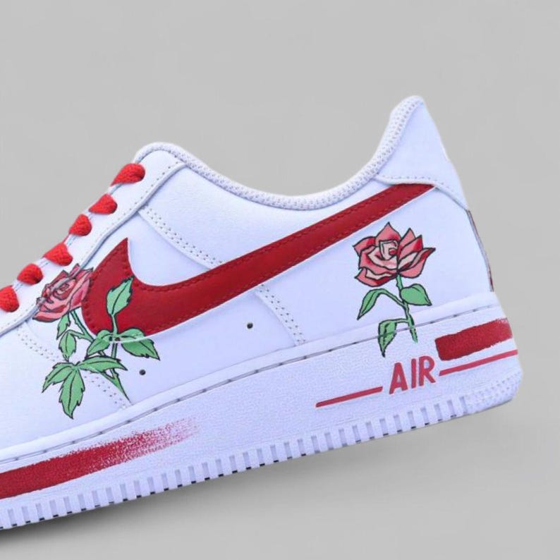 Custom Air Force 1 'rosette' - Etsy