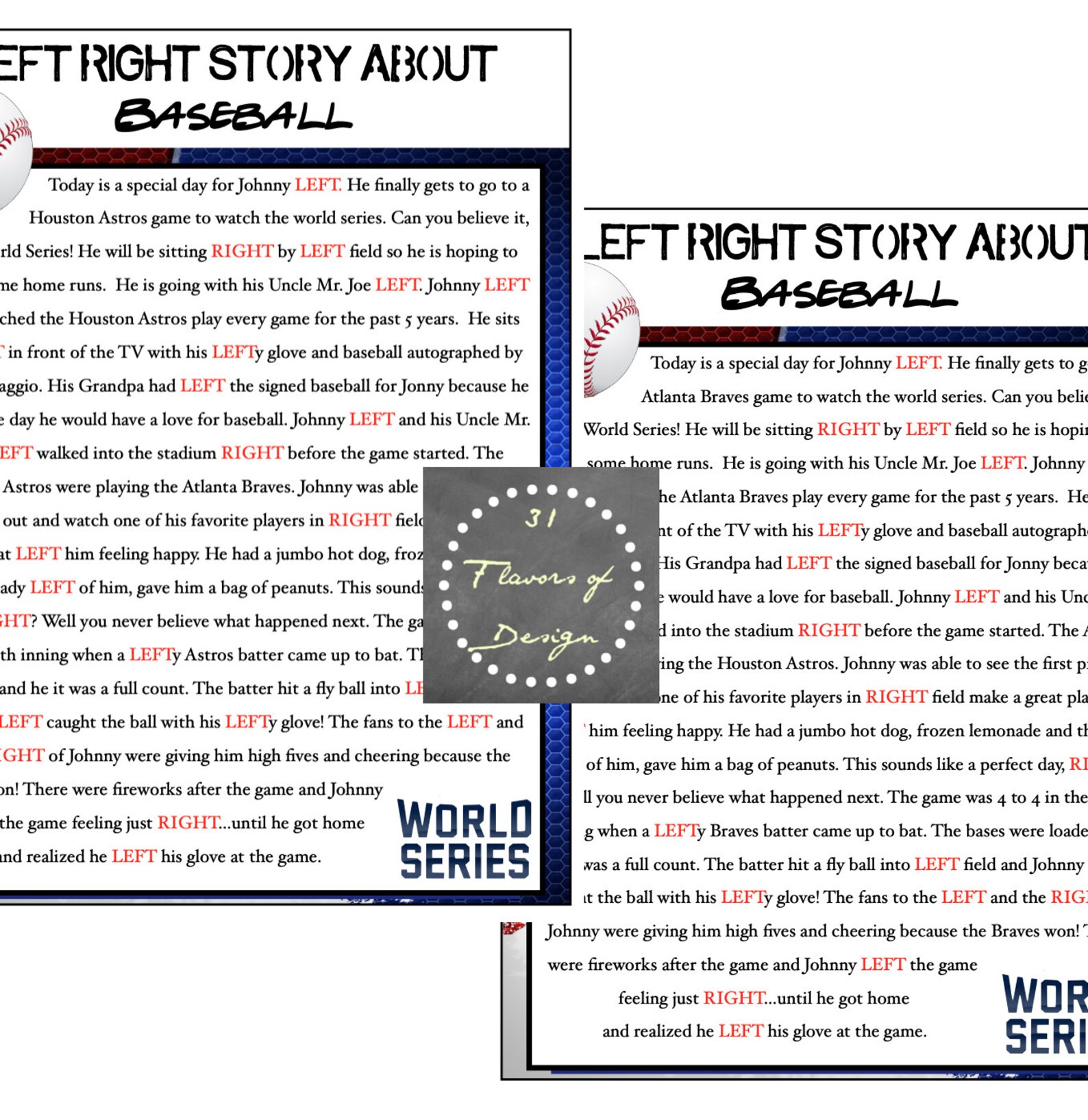 World Series Baseball Party Game | Baseball Story | Pass the Present ...