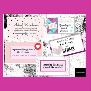 Spreading Love & Cheer Random Acts of Kindness Valentines Spreading ...