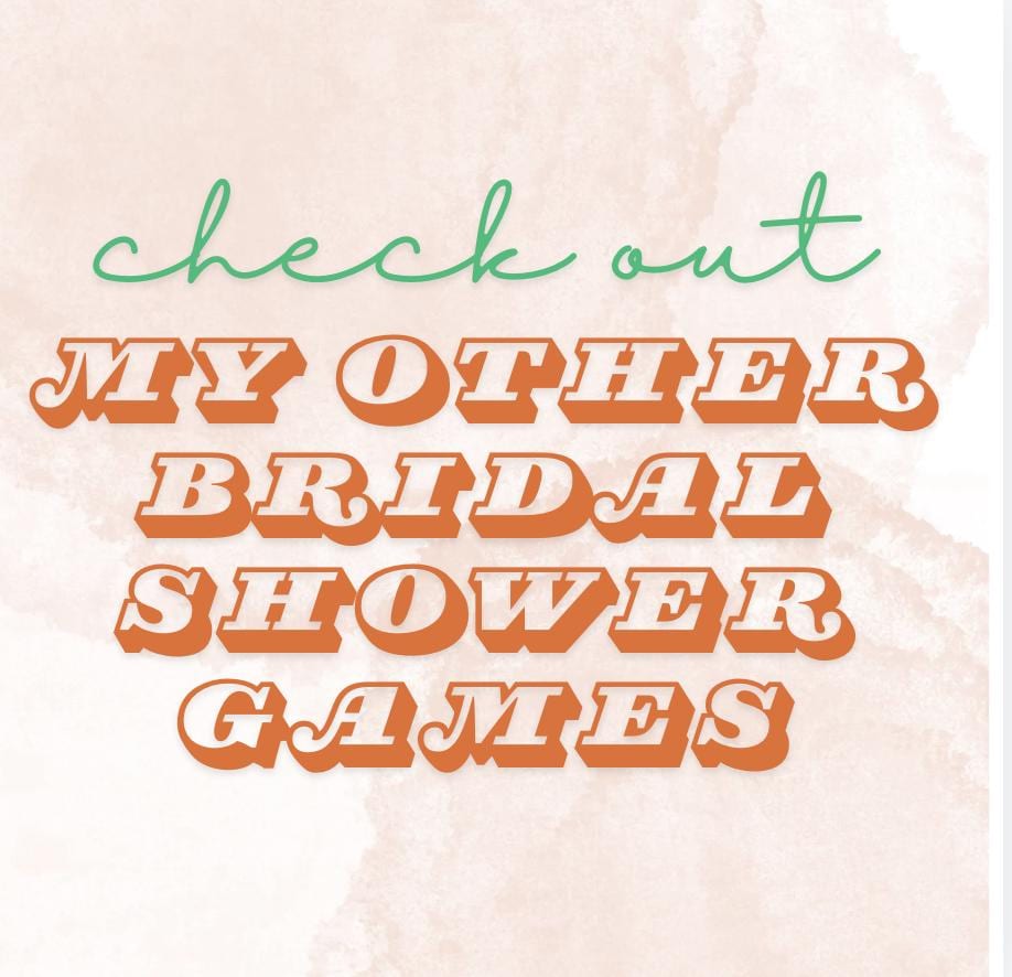 The Nearlywed Game- ENGAGEMENT PARTY- Not so Much Newlyweds but ...